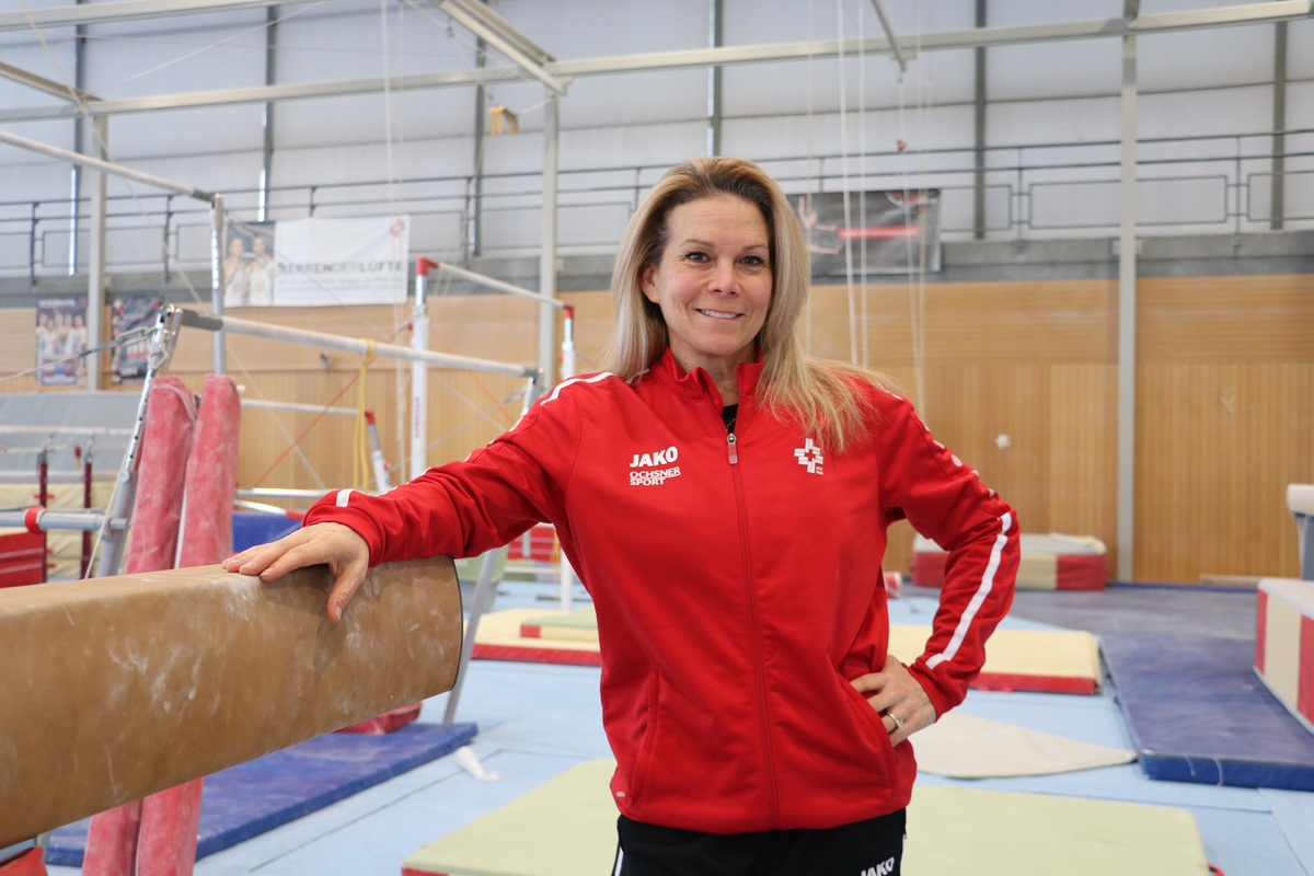 Wendy Bruce-Martin is the new head coach of women's artistic gymnastics ...